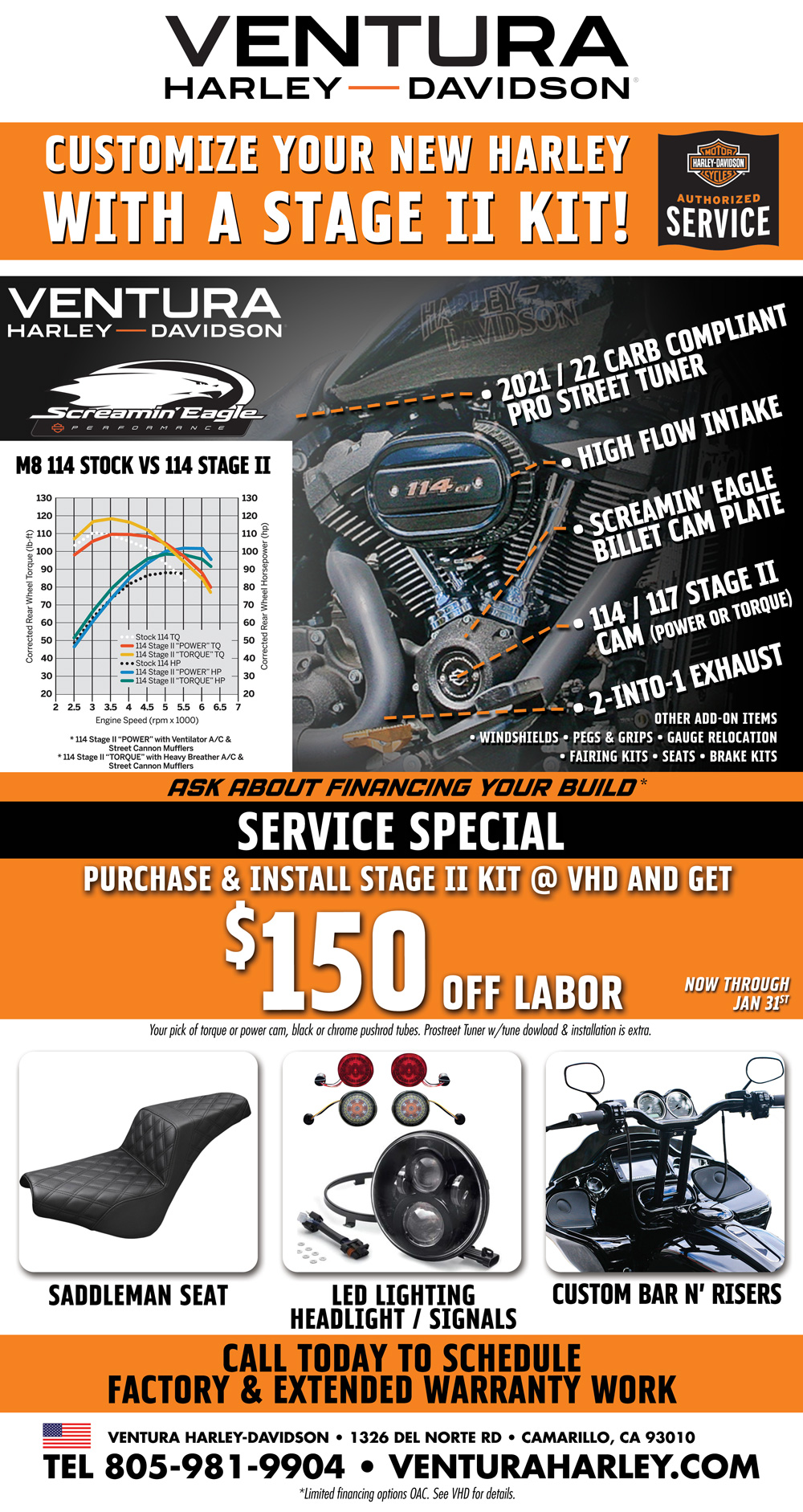 Service Department | Ventura Harley-Davidson® | Camarillo California